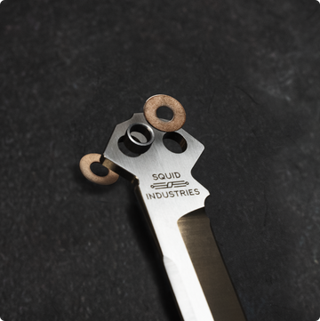 Matte DLC V1 Bowie Krake Raken Blade – Squid Industries Knives